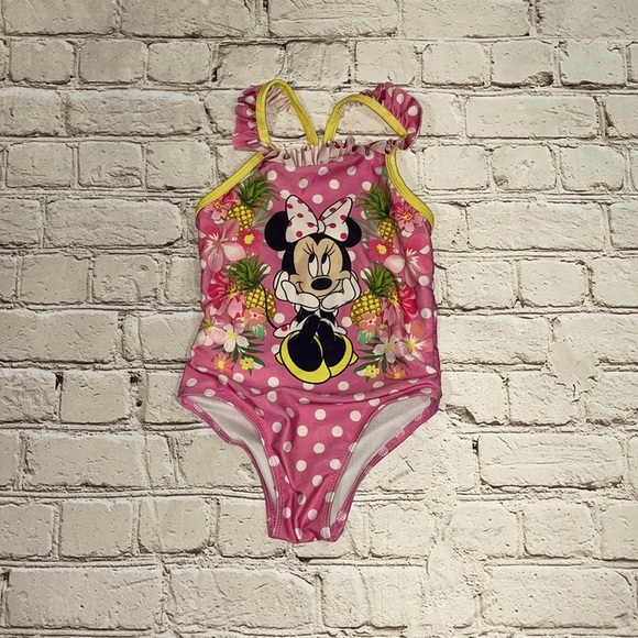 Disney | Swim | Disney Minnie Mouse Swimsuit 4t | Poshmark